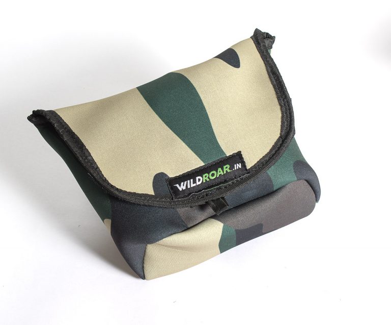 Camera Body Pouch-Green Forest Camo- Pro Size – WildRoar.in