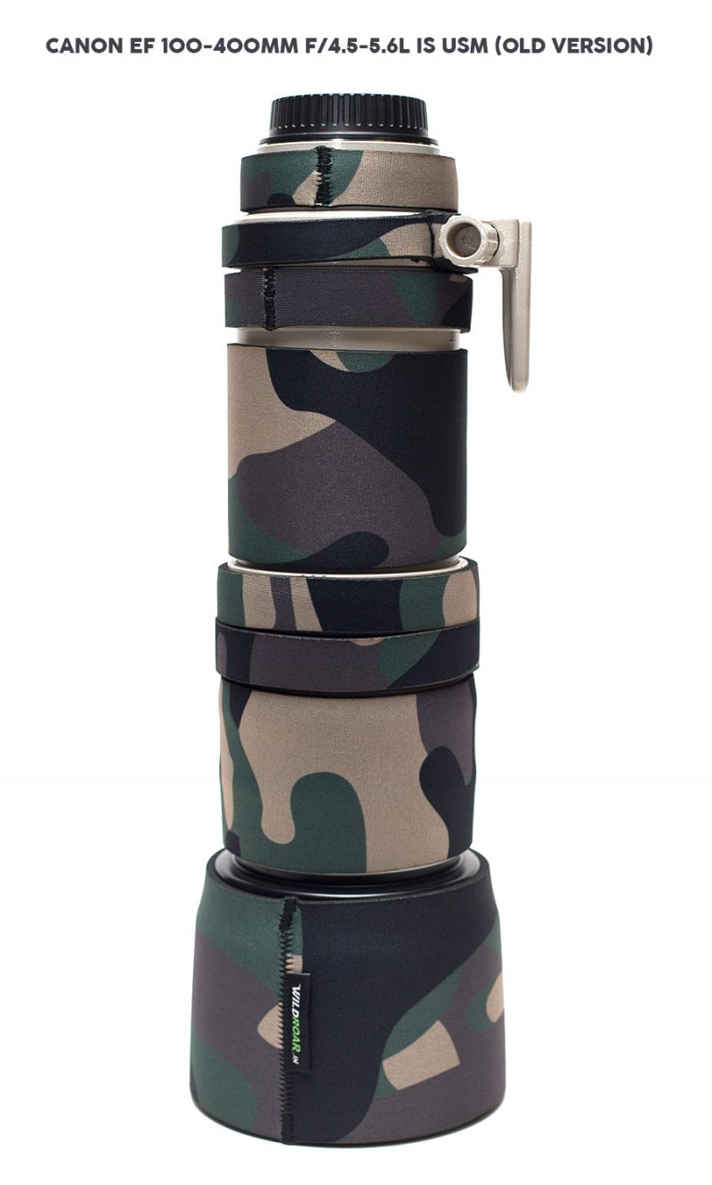 Wild Coat for Canon 100-400 IS 1 Green Forest – WildRoar.in