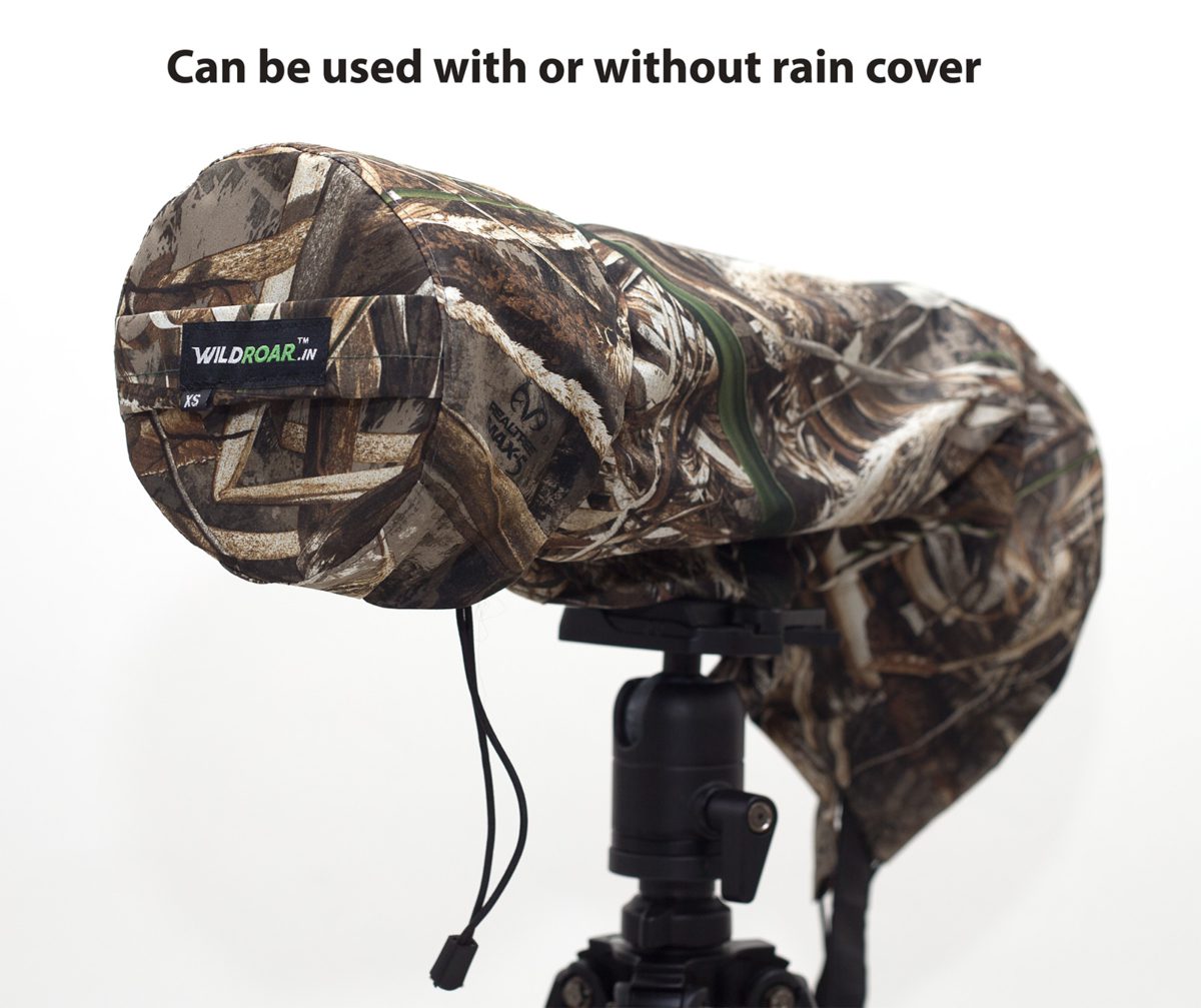 Rain & Dust Cap- Size XXL-600mm 400 2.8 Dry Camo – WildRoar.in