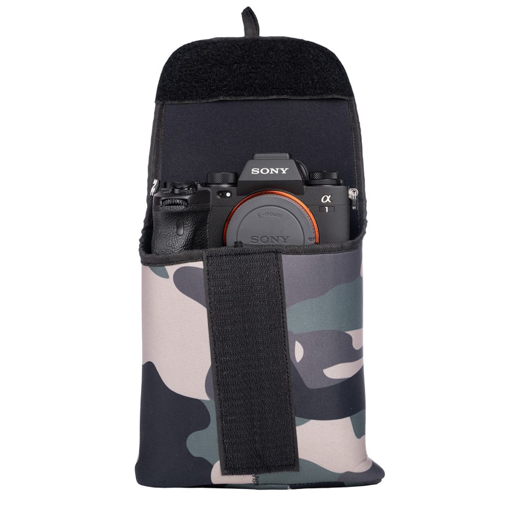 Camera Body Pouch- Green Forest -for Nikon Z9 & Sony A1 with Battery ...