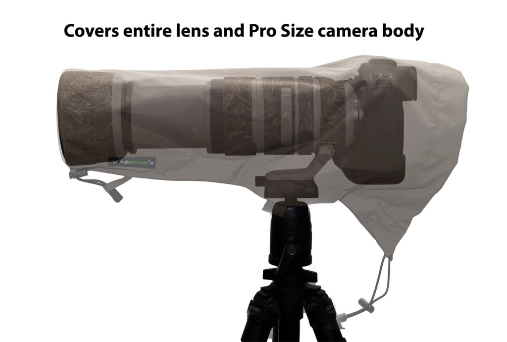 Rain & Dust cover- For NIKKOR Z 180-600mm + Camera- Green Forest ...